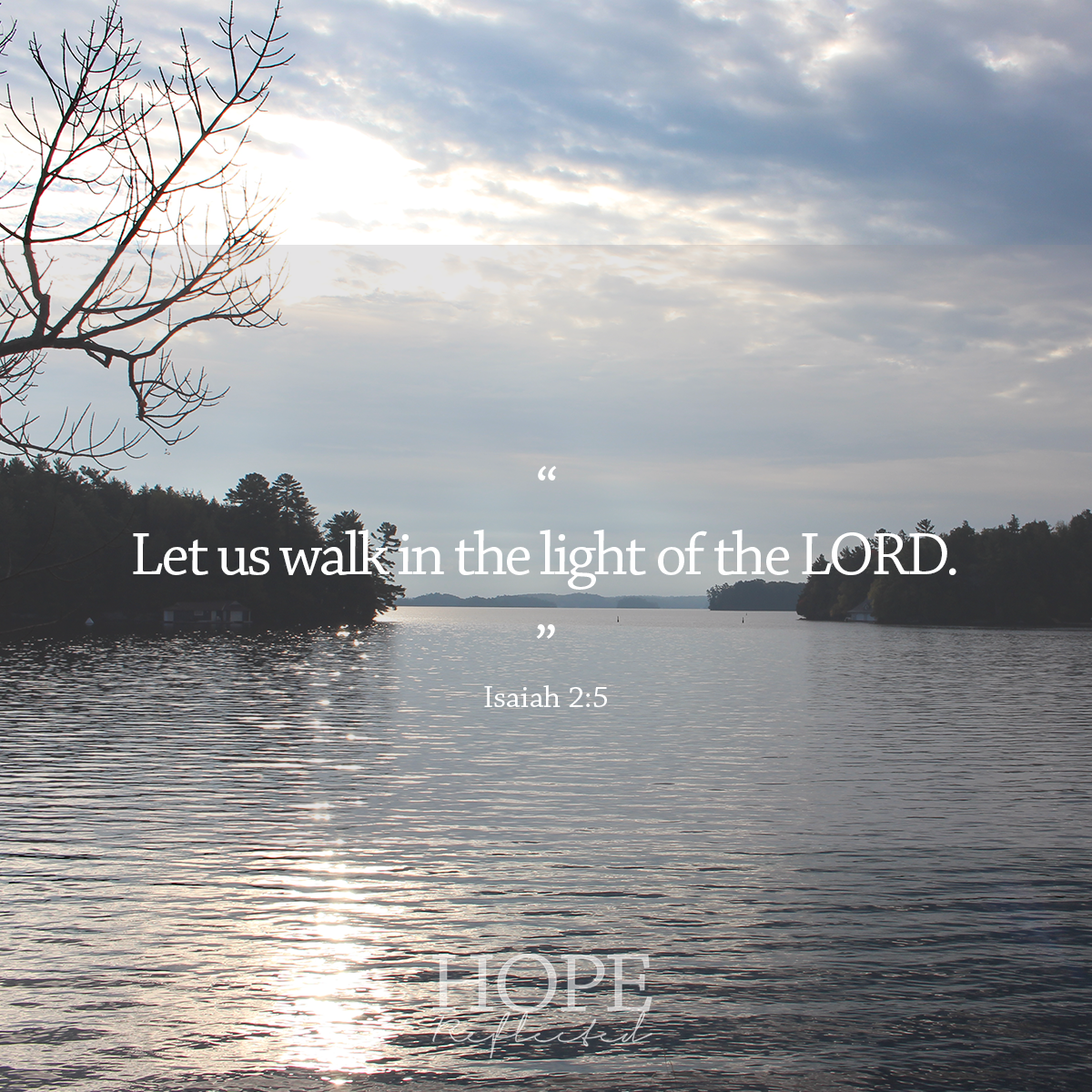 Walking with the LORD - Hope Reflected