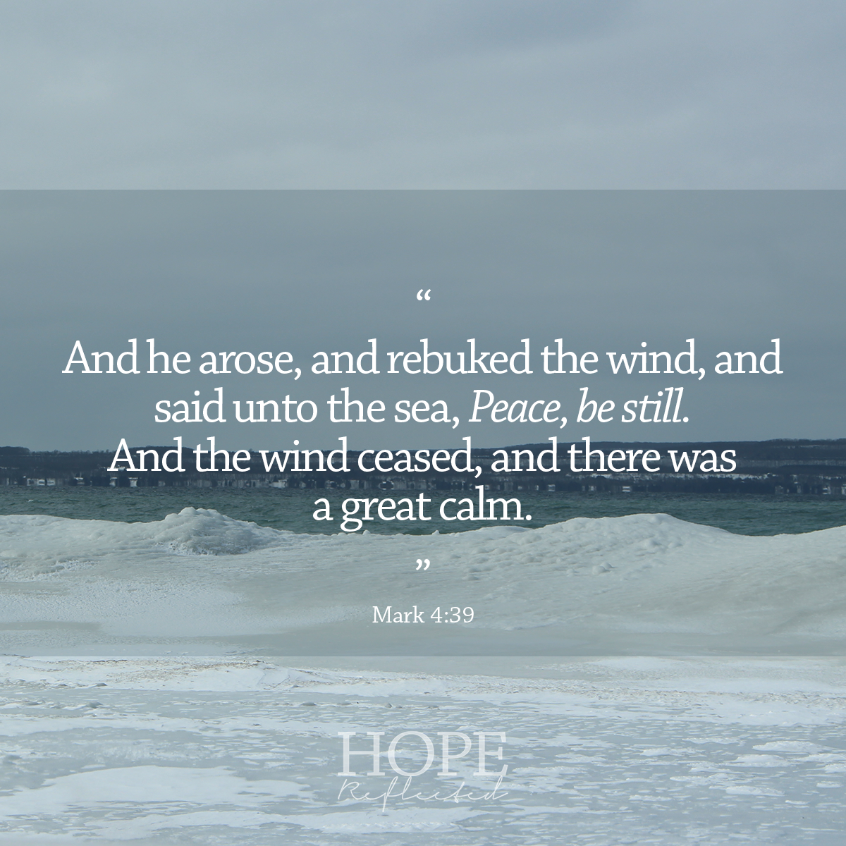 Peace, Be Still (I Saw Three Ships) - Christian Living